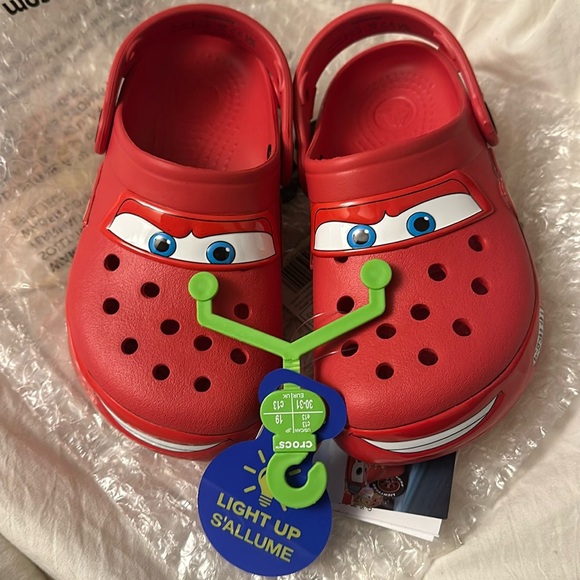 CROCS | Shoes | Lightning Mcqueen Light Up Crocs | Poshmark